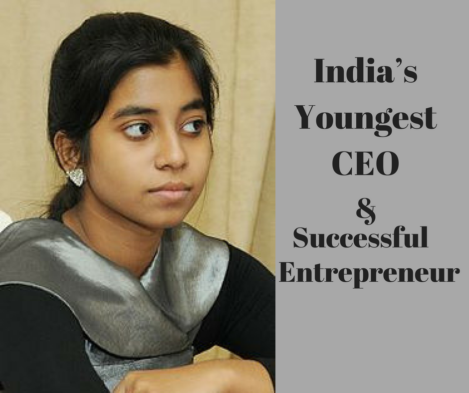 Sindhuja Rajaraman, India’s youngest CEO and a successful entrepreneur