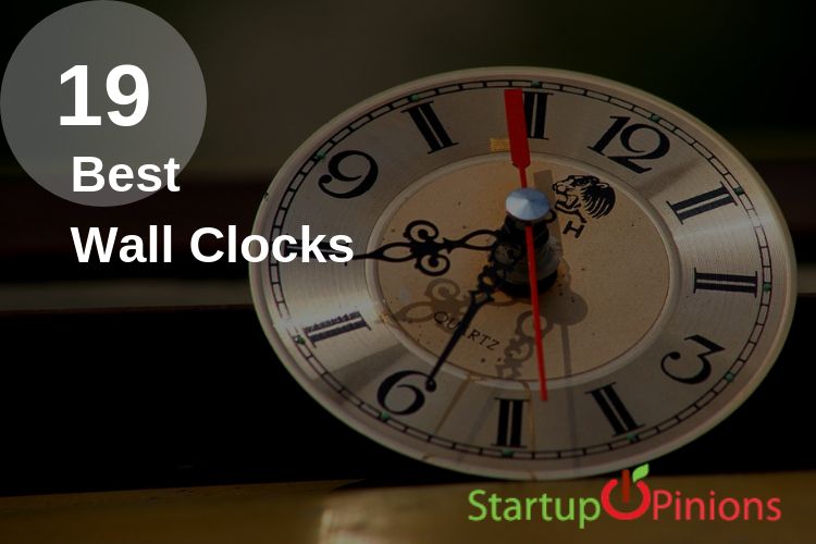 19 Wall Clocks that you may consider worth buying - Startup Opinions