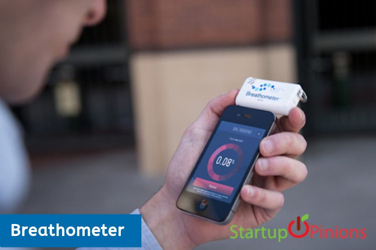Breathometer: Smartphone Breathalyzer for IOS and Android, Black ...